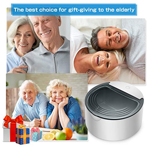Ultrasonic Denture Cleaner, BlumWay Profession Retainer/Aligner/Mouth Guard Cleaner Machine, SUS304 Material 5 Minute Quick Cleaning