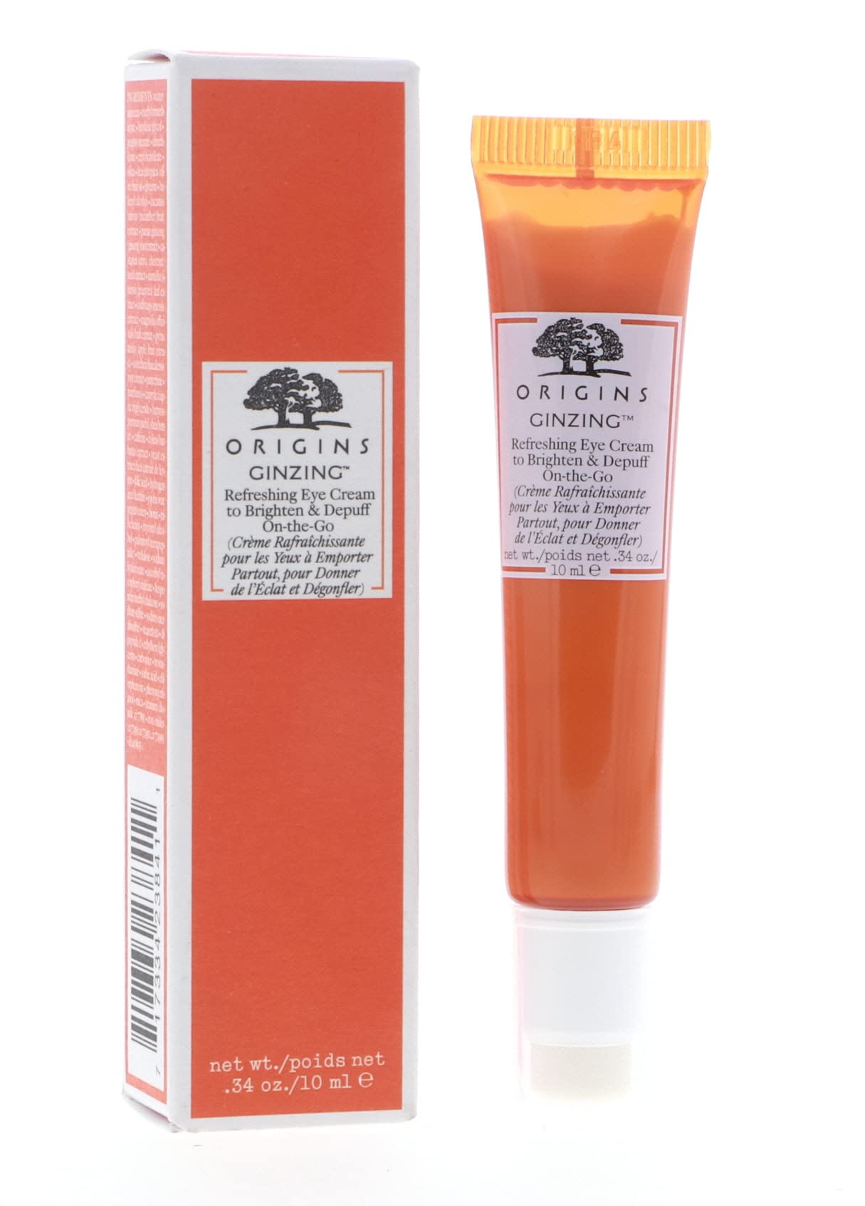 Origins Ginzing Refreshing Eye Cream To Brighten and Depuff Unisex Cream I0096707 0.34 Fl Oz (Pack of 1)