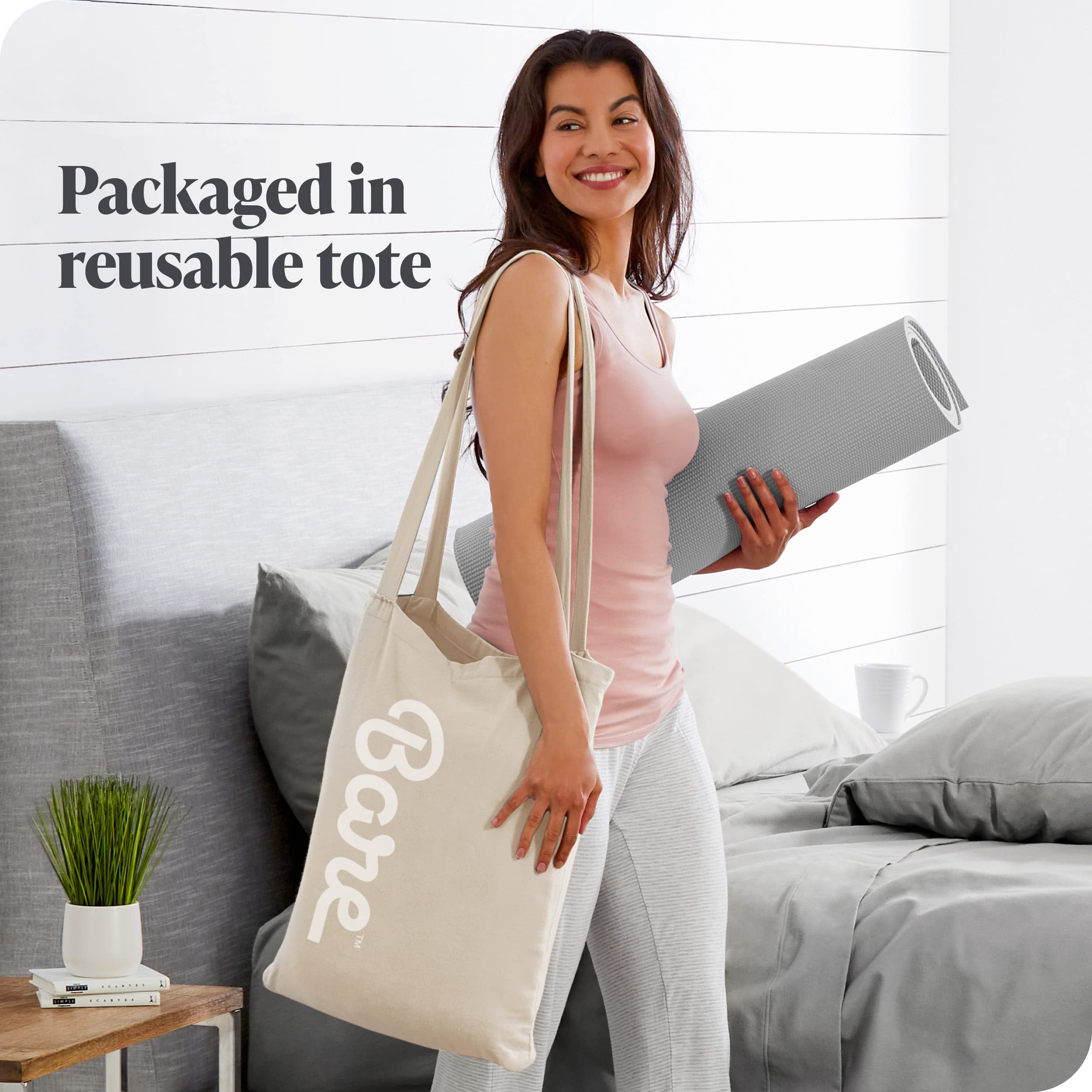 Bare Home 100% Organic Cotton Full/Queen Duvet Cover Set - Crisp Percale Weave - Lightweight & Breathable - Cooling Duvet Cover Set (Full/Queen, White)