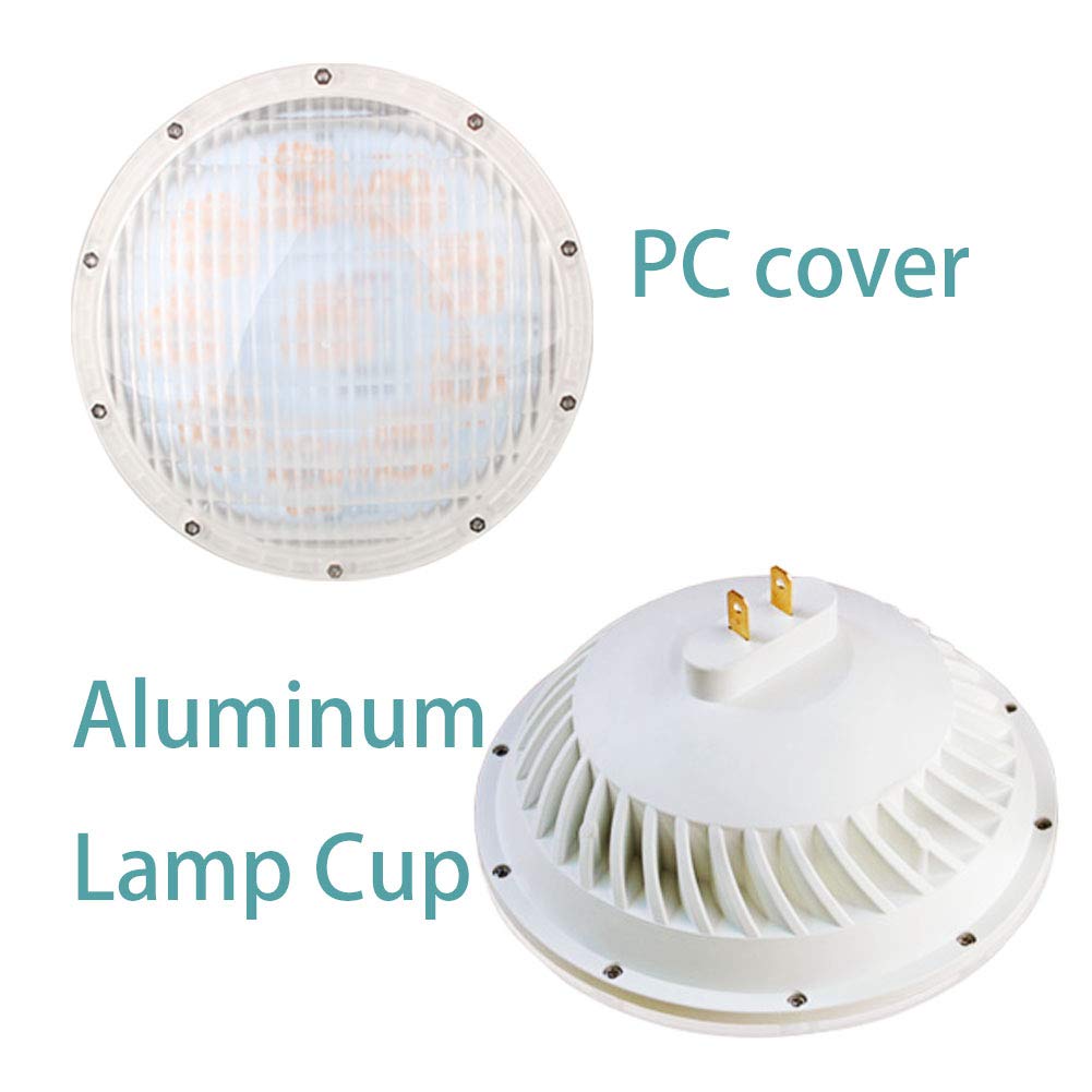 BAOMING PAR 56 LED Bulb Dimmable Replace Standard Halogen PAR56 300 Watt Light AC/120V 28W Warm White (2700~3000K) Base Type: GX16D
