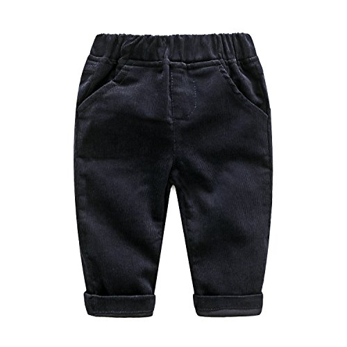 Kimocat Baby Boy Casual Suit 2pcs Cotton Long Sleeve Plaid Button-Down Shirt Pant Outfits Clothes Set (6/12M)