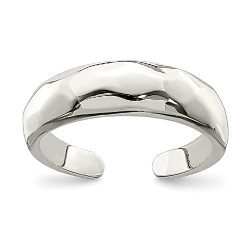 925 Sterling Silver Adjustable Toe Ring Open Midi Fine Jewelry For Women Gifts For Her