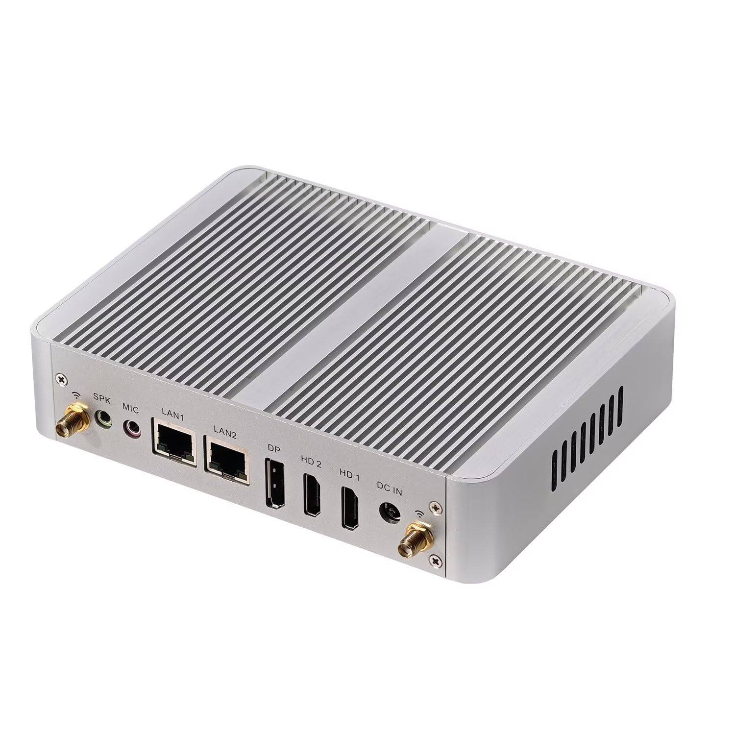 KINGDEL Mini PC, 12th Gen N100(4C/4T, Up to 3.4GHz, TDP 6W), 8GB DDR4 RAM 128GB SSD Mini Desktop Computer 4K-Triple-Screen Dual LAN for Personal Media