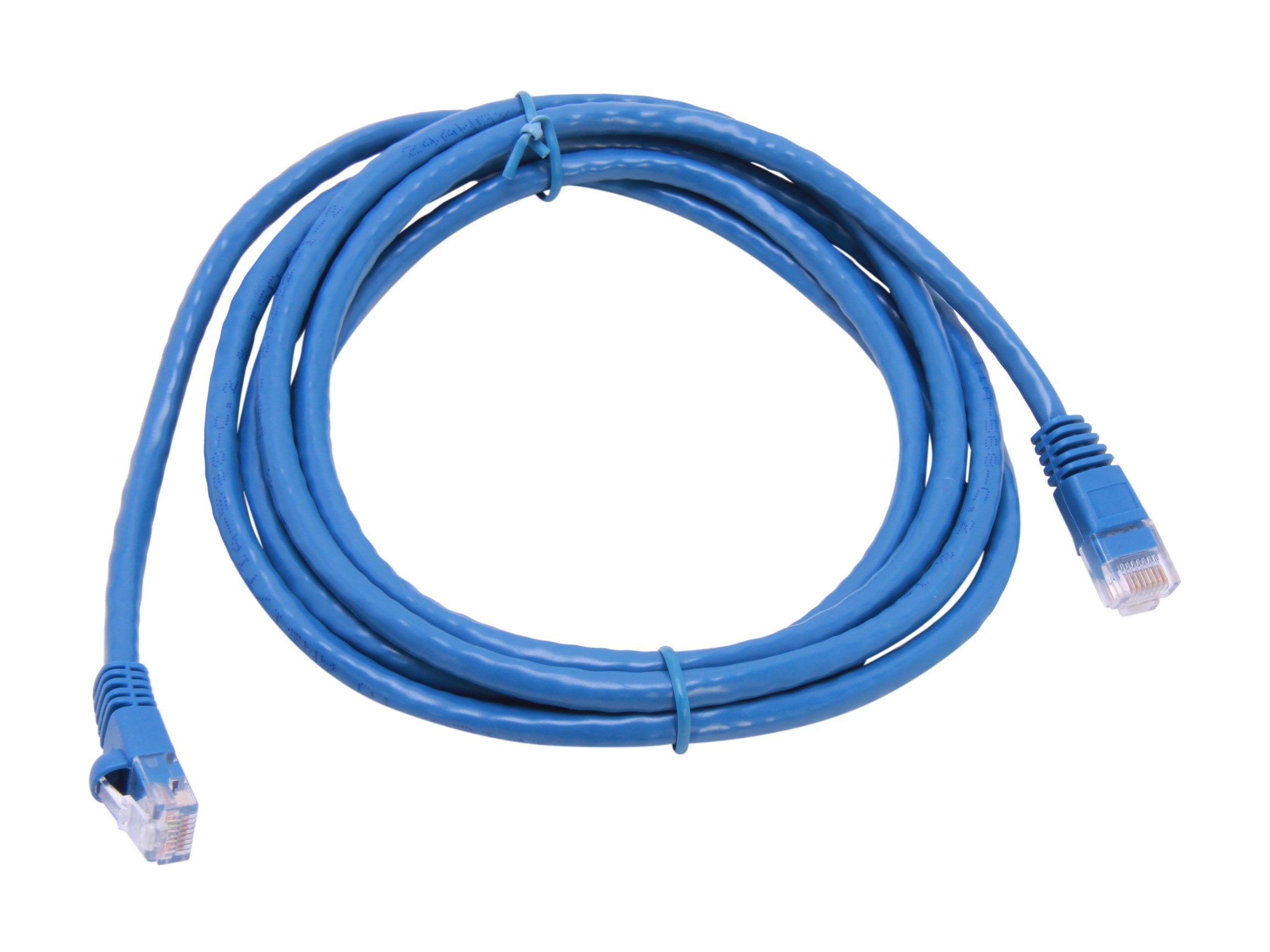 Coboc CY-CAT6-07-BL 7-Feet 24AWG Snagless Cat 6 550MHz UTP Ethernet Patch Cord Network Cable, Blue