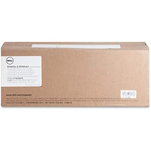 Dell X5GDJ Toner Cartridge B5460dn/B5465dnf Laser Printers, Black, original