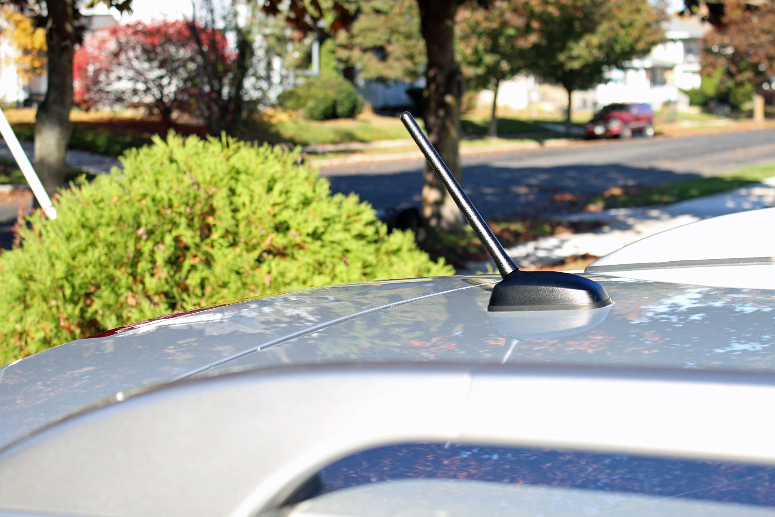 AntennaMastsRus - The Original 6 3/4 Inch is Compatible with Kia Soul (2010-2019) - Car Wash Proof Short Rubber Antenna - Internal Copper Coil - Premium Reception - German Engineered