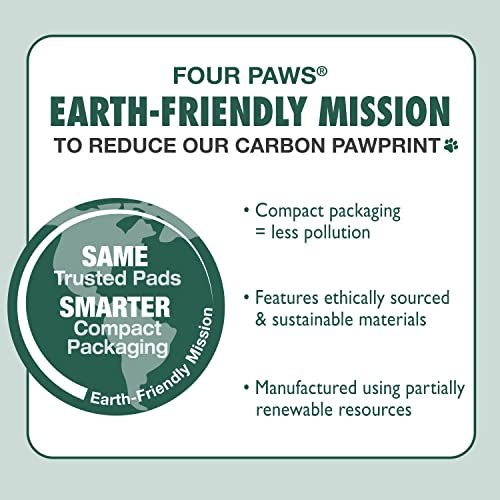 Four Paws Wee-Wee Superior Performance Pee Pads for Dogs - Dog & Puppy Pads for Potty Training - Dog Housebreaking & Puppy Supplies - 22" x 23" (100 Count)