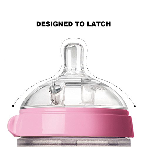 Comotomo Growing Baby Bottle Set Pink
