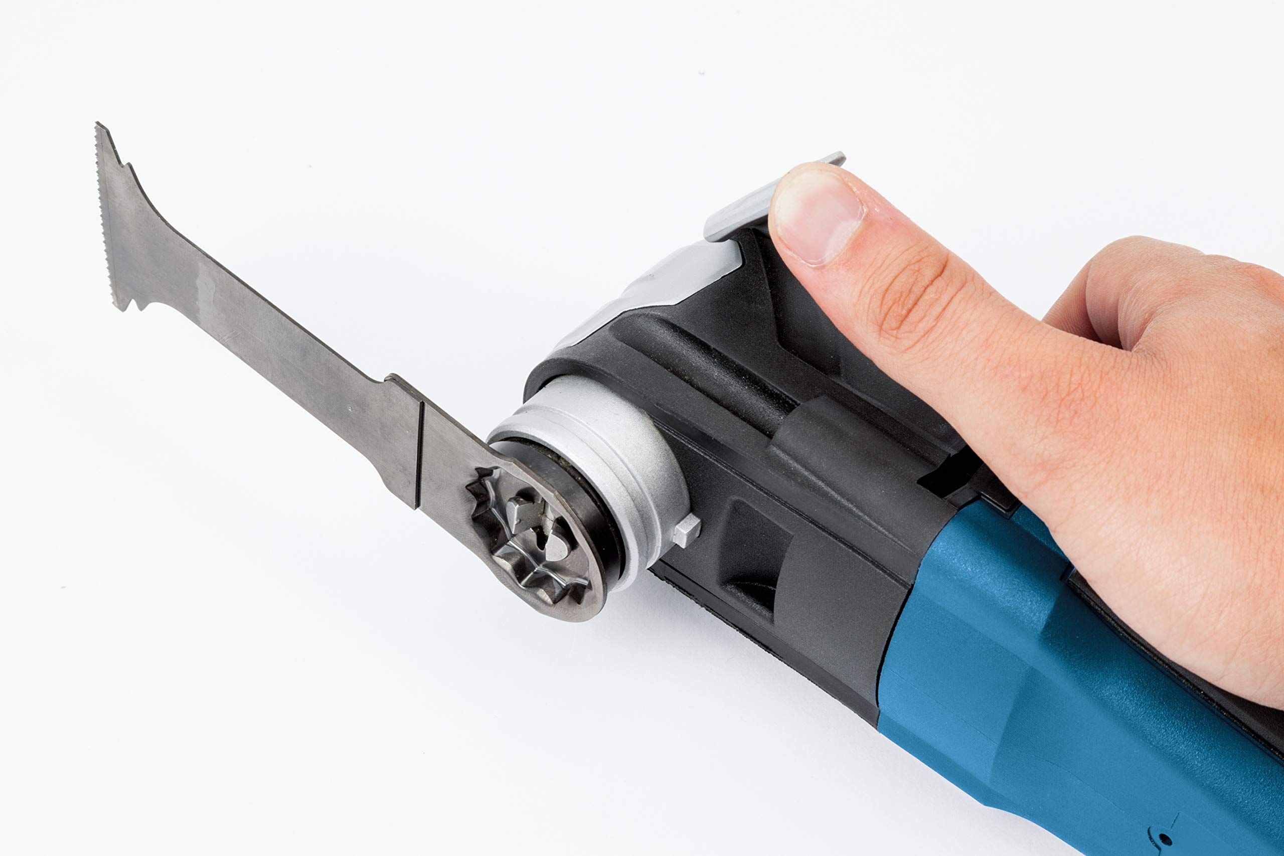 BOSCH OSM314K-10 10-Pack 3-1/4 In. StarlockMax Oscillating Multi Tool Soft Materials High-Carbon Steel Sealant Knife for Extreme-Duty Applications in Removing Sealants