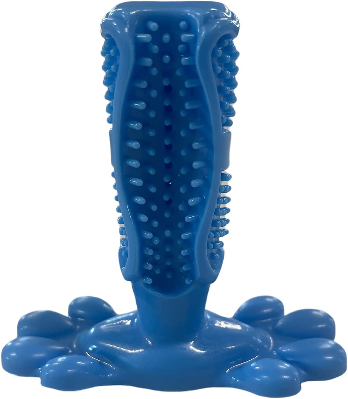 AZ Micro Mini Pigs Peanut Butter Chew Toy or Tooth Paste Dental Stick Pet Toy (Blue)