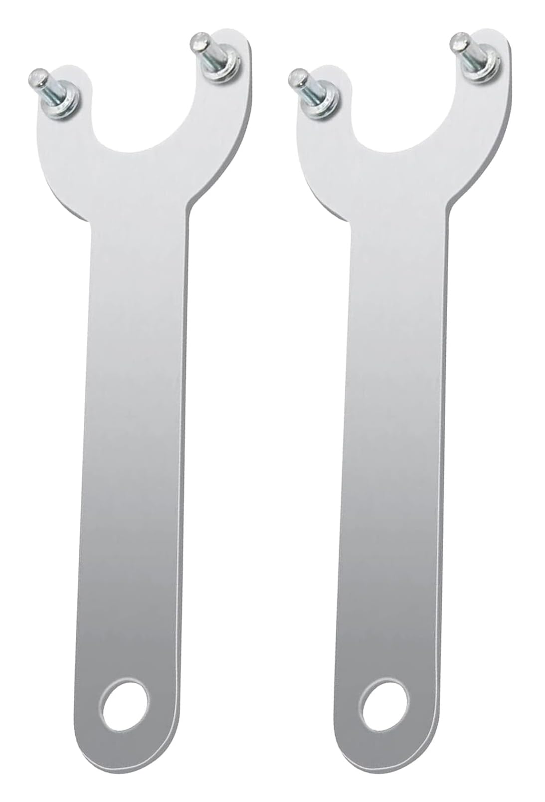 Tuckaner AG452K Wrench fits Ryobi Angle Grinder Replacement Tool Part 039028001052 039028007053 (2pcs), Silver