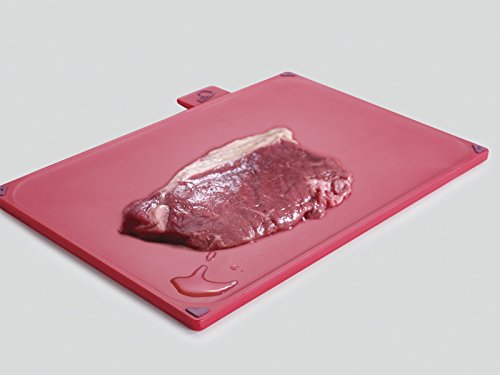 Joseph Joseph Index Plastic Cutting Board Set with Storage Case Color-Coded Dishwasher-Safe Non-Slip, Large, Graphite, index large