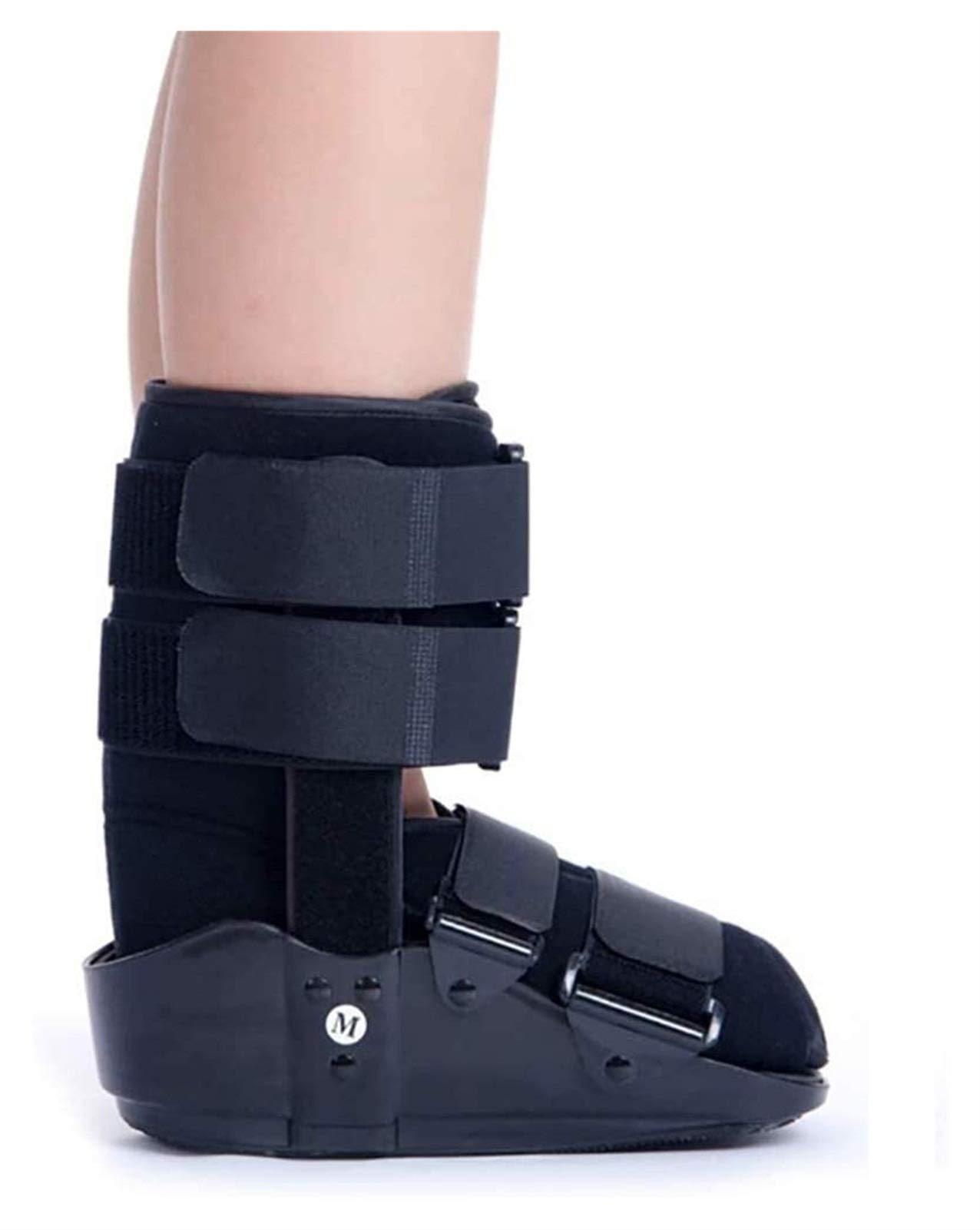 Adjustable Foot Fracture Walking Boot Brace - Support & Protection for Broken, Injured and Sprained Ankle & Foot Perfect for Corrective Rehabilitation and Swift Recovery 1117 (Size : Medium)