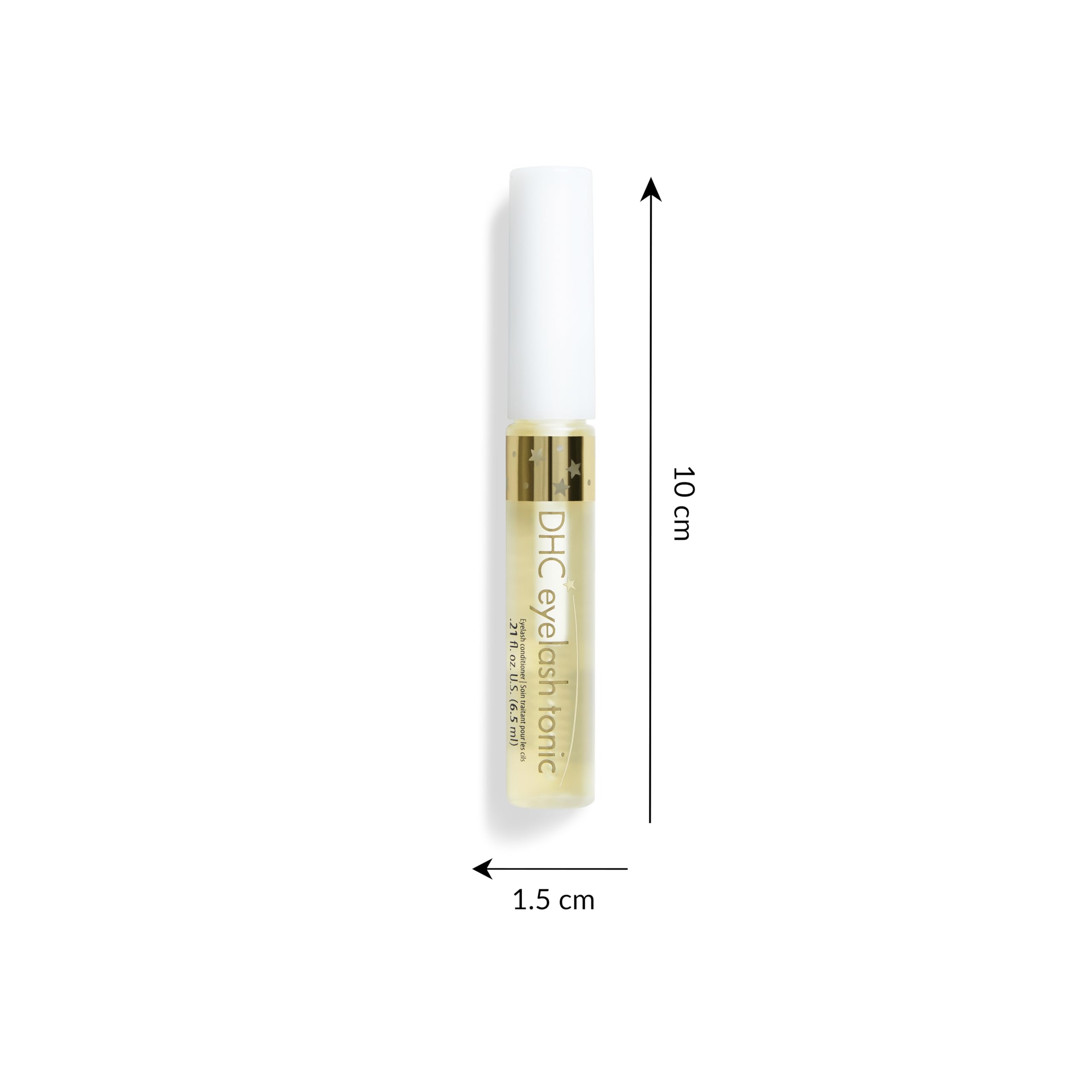 DHC Eyelash Tonic 2 pack, Strenghtening and Conditioning Eyelash Gel, Ideal for brittle lashes or post-extension care, 0.21 fl. oz.