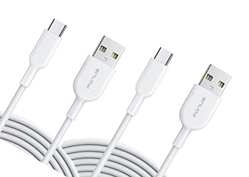 Fast Charge 6ft and 10ft Long USB-C Cables Compatible with Amazon Kindle Paperwhite 6.8 (2021 Release)/ Fire 7 (2022 Release) - Type-C Cord Power Wire Data Sync High Speed Q6V