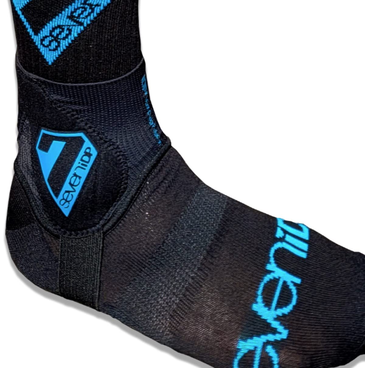 7iDP Control Ankle Protector, Black, Large/X-Large