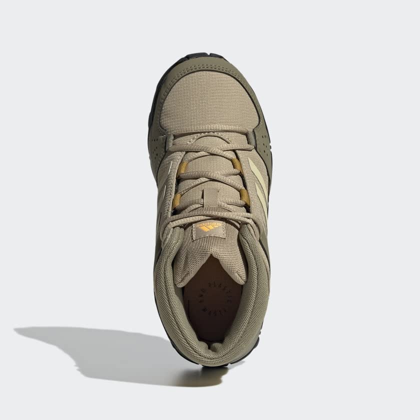 adidas Terrex Hyperhiker Hiking Shoes Trail Running, Beige Tone/Sandy Beige/Core Black, 7 US Unisex Big Kid