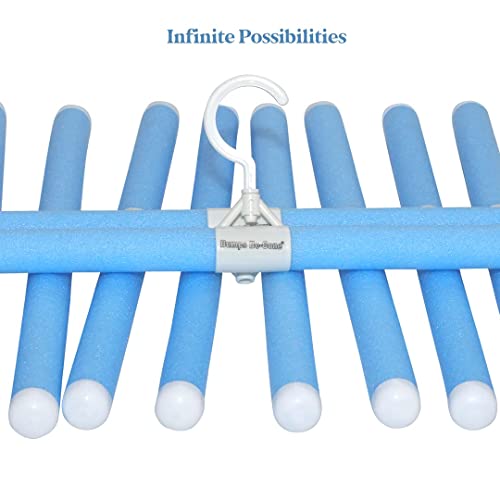 Feel Kozi No Bumps Hangers - Sweater Hangers No Shoulder Bump - Padded Hangers and Foam Hangers for Wet Clothes - No Slip Hangers for Jerseys - Flexible, Bendable