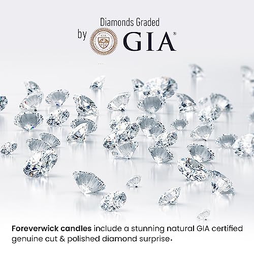 Foreverwick Stress Relief Candle | Diamond Candle Gift | Relaxing Candle Scent | Aromatherapy Candle for Bath, Destress & Clearance | Strong Scented Candles for Decor | 14 oz & 70 Hours Burning Time