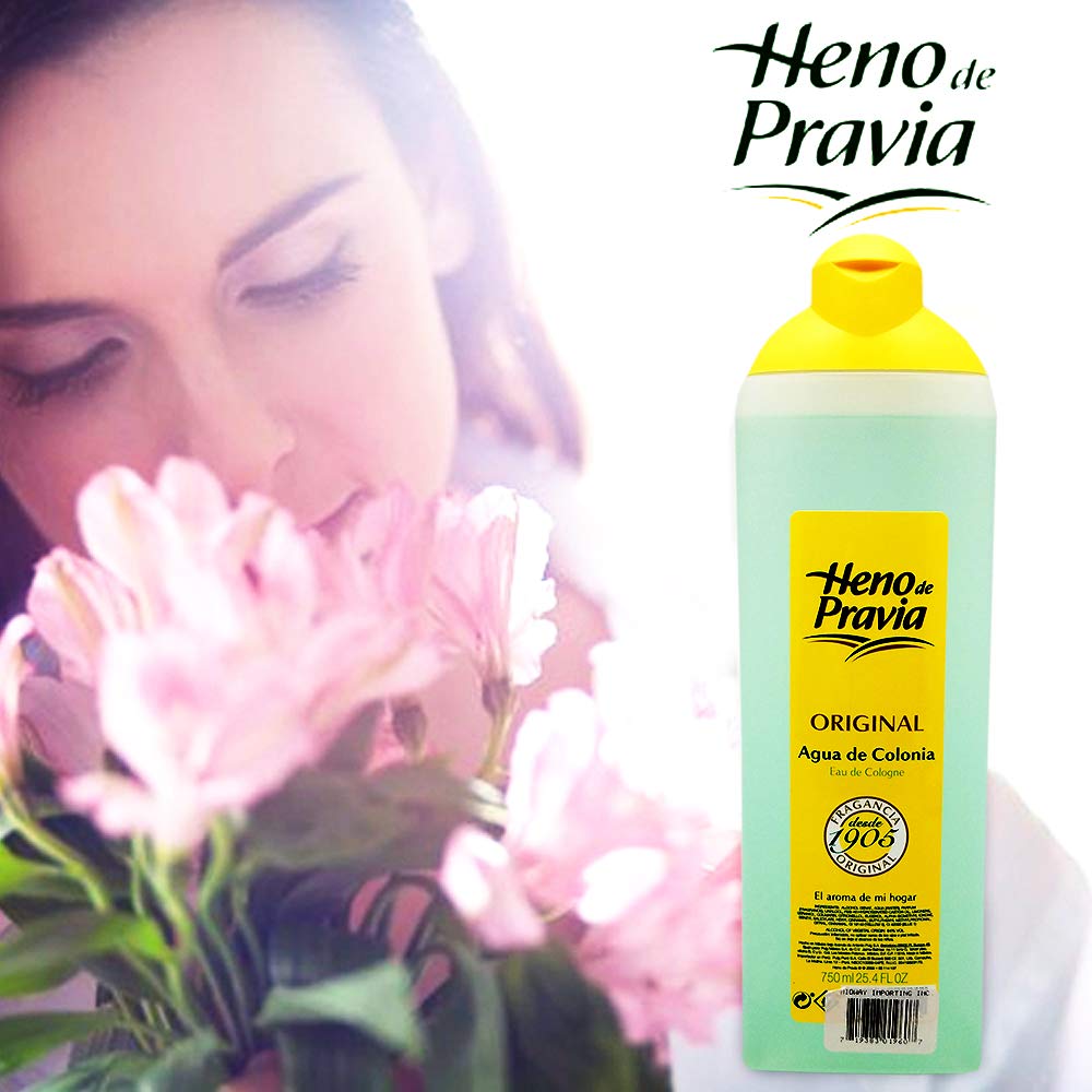 Heno De Pravia Original Eau de Cologne 22 OZ (Pack of 2)