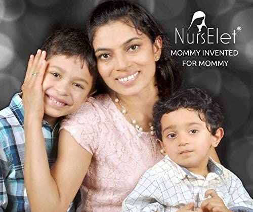 NursElet Nursing Bracelet, Hands-Free Shirt Holder Becomes Your Reminder Bracelet, Multifunctional, Pumping Mom Essential, Breastfeeding Helper, Must Have Baby Product