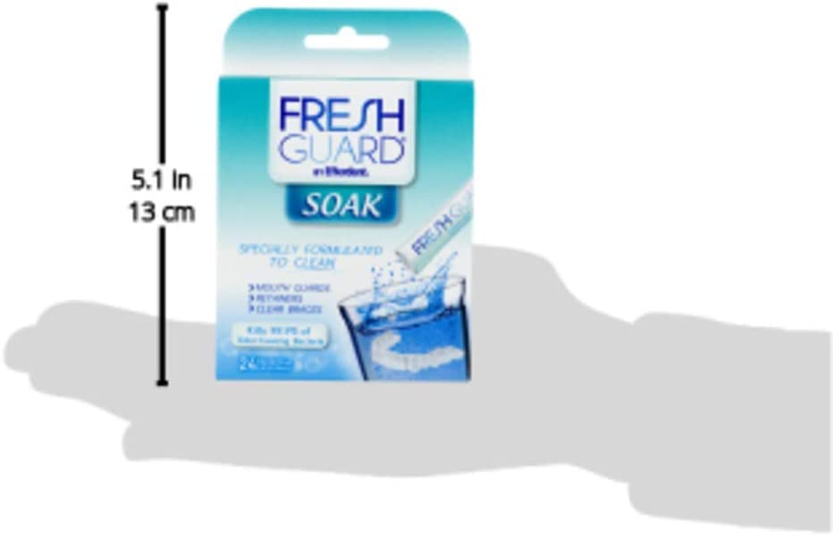 Efferdent Fresh Guard Crystals, 24 count