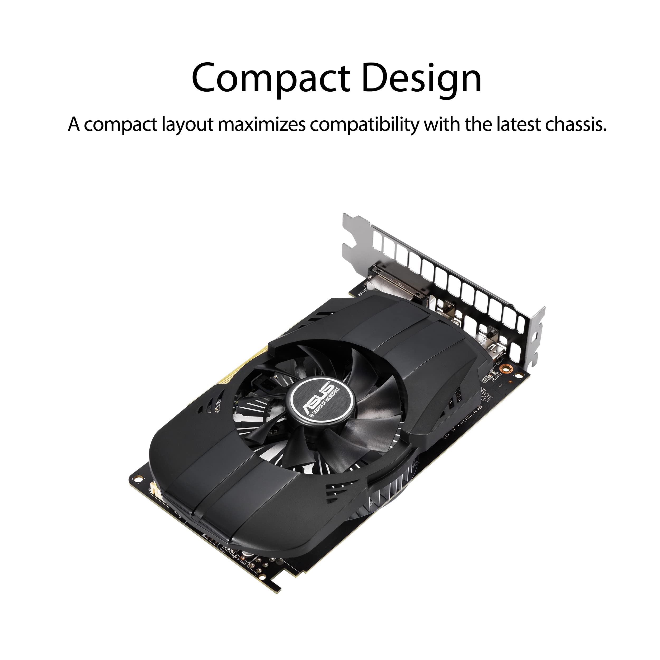 ASUS Phoenix AMD Radeon RX 550 Graphics Card (PCIe 3.0, 2GB GDDR5 Memory, HDMI, DisplayPort, DVI-D, FreeSync, IP5X Dust Resistant, Dual Ball Fan Bearings, Auto-Extreme, Compact Design)