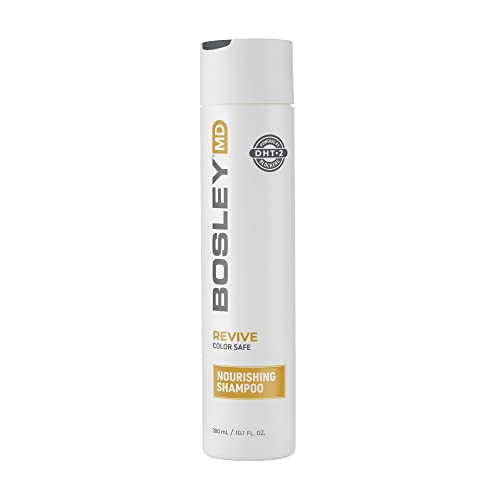 BosleyMD BosDefense Nourishing Shampoo for Light Thinning Hair, Color-Treated 10.1 Fl Oz