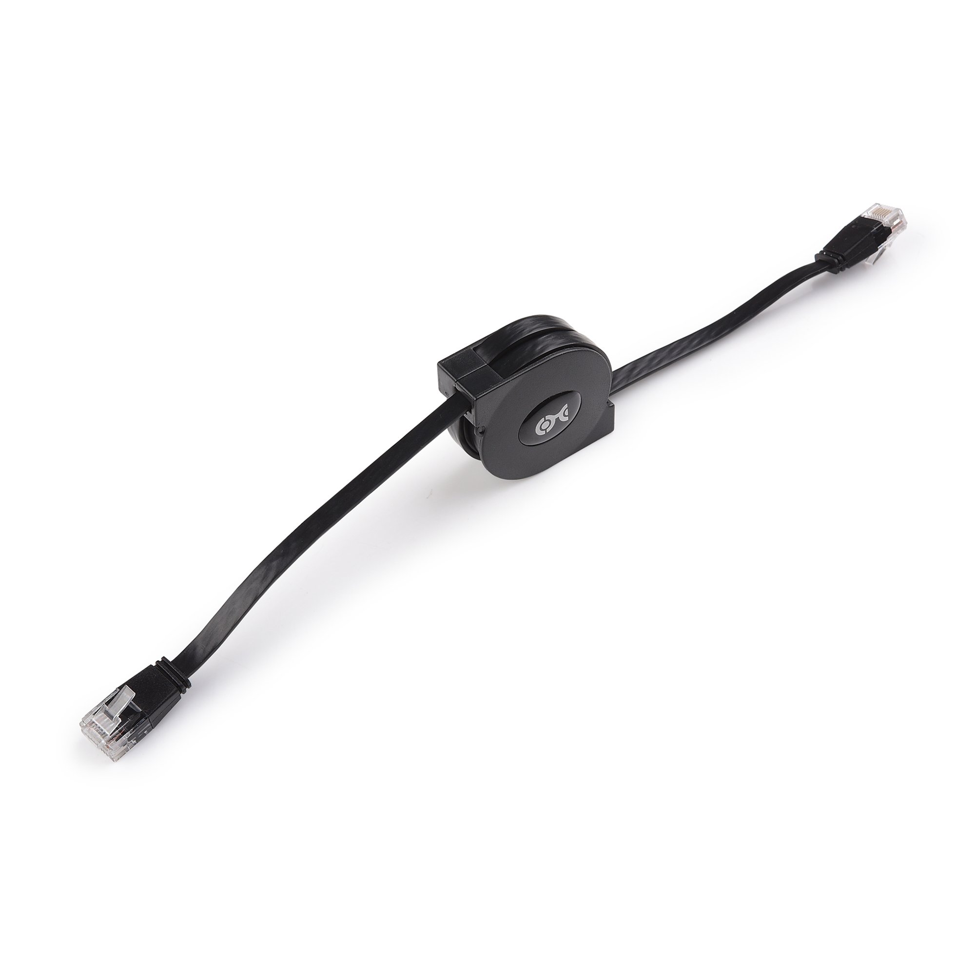 Cable Matters 2-Pack Retractable Ethernet Cable 3ft (Retractable Cat 5e Cable, Retractable Cat 5 Ethernet Cable, Cat5e Cable) Supporting 10/100/1000 Mbps Gigabit Ethernet