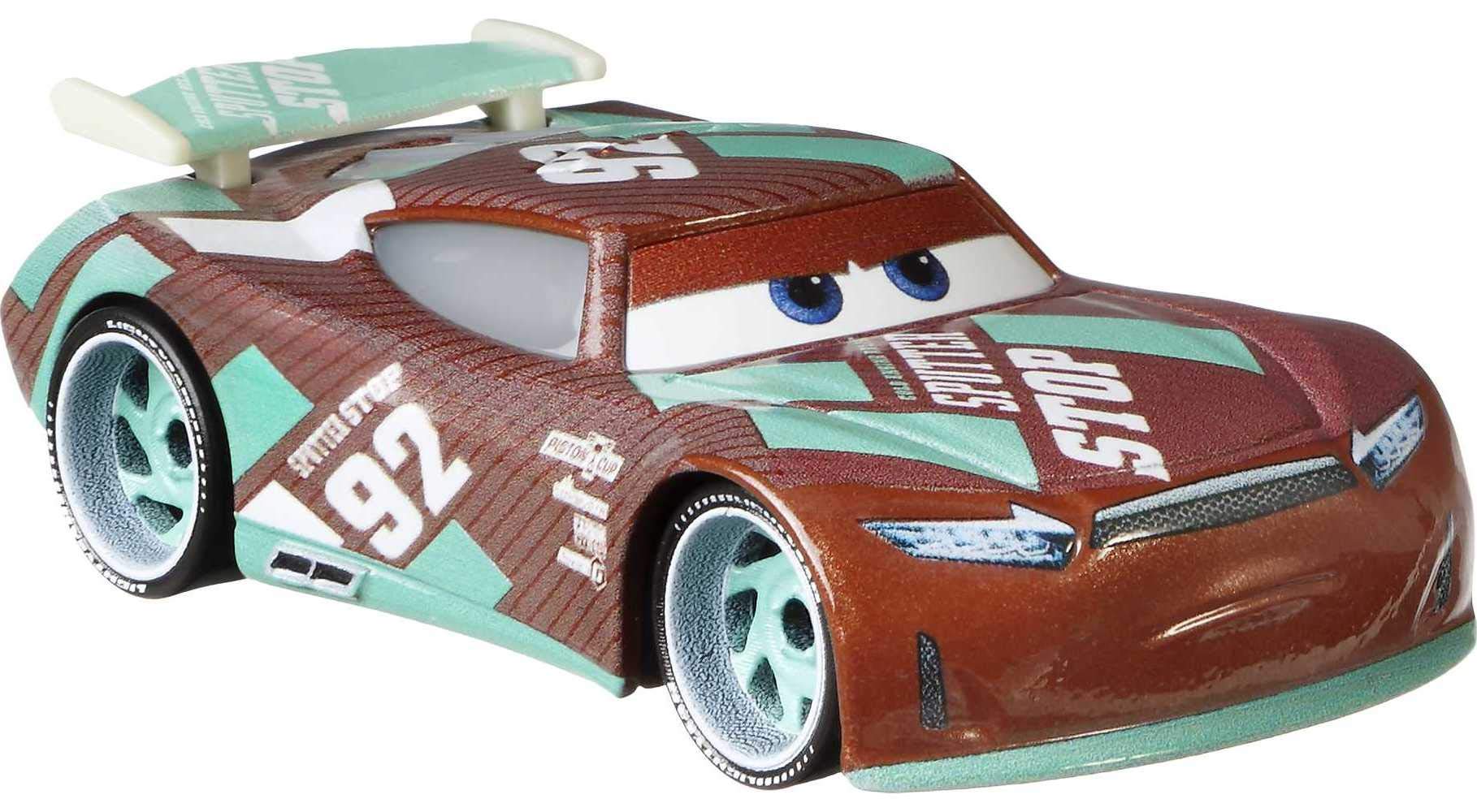 Disney Cars Sheldon Shifter, Miniature, Collectible Racecar Automobile Toys Based on Cars Movies, for Kids Age 3 and Older, Multicolor