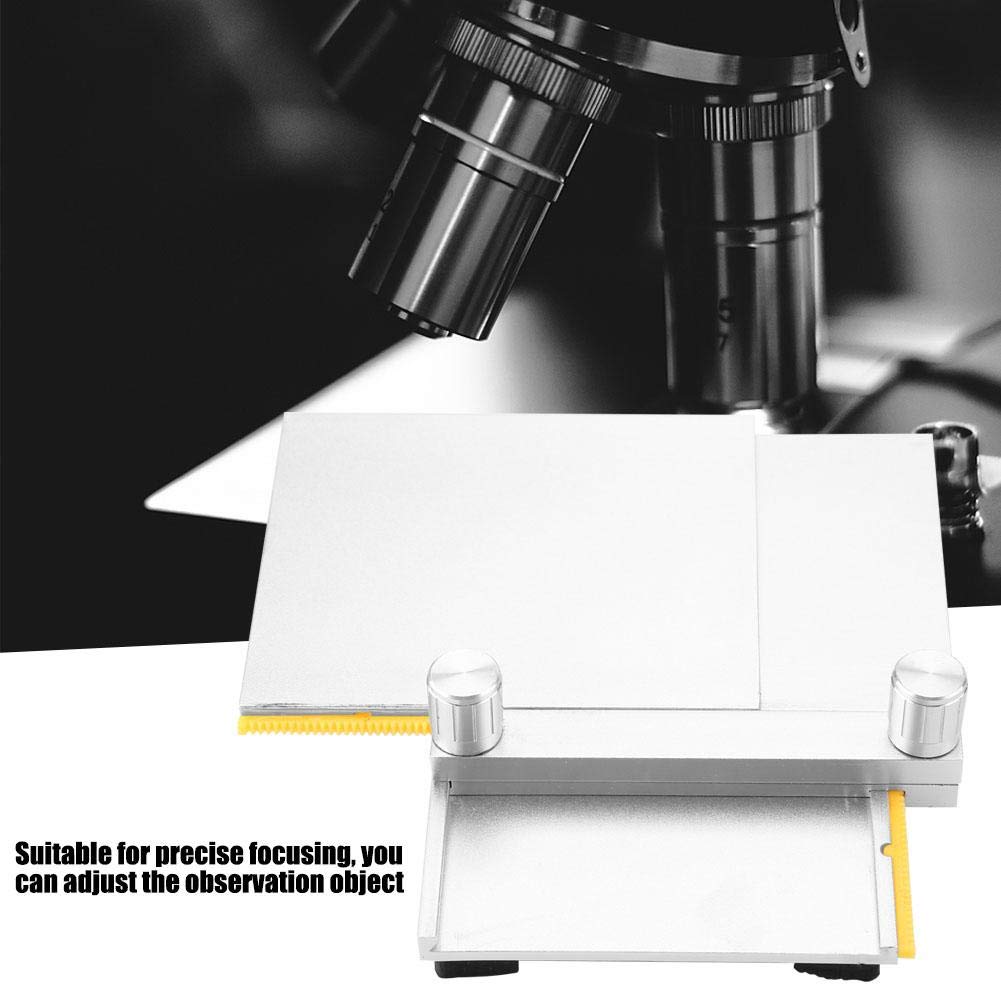 X-Y Gliding Table, Microscope X-Y Moving Stage 1PC Z006 Digital Microscope Stand Mobile XY Process 40mm