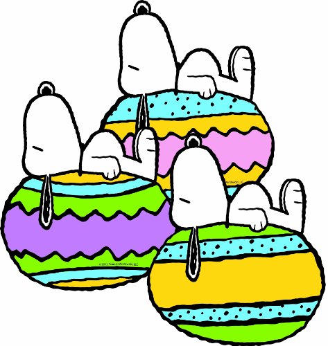 Eureka Peanuts It's The Easter Beagle Paper Cut Outs