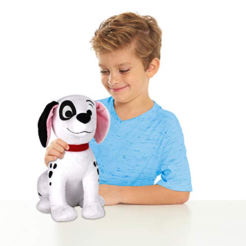 Disney Classics Friends Large 11.5-Inch Plush Patch, Disney's 101 Dalmatians, Stuffed Animal, Dog, Kids Toys for Ages 2 Up by Just Play