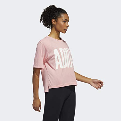 adidas Women's Universal Tee 1 Glory Pink 4X