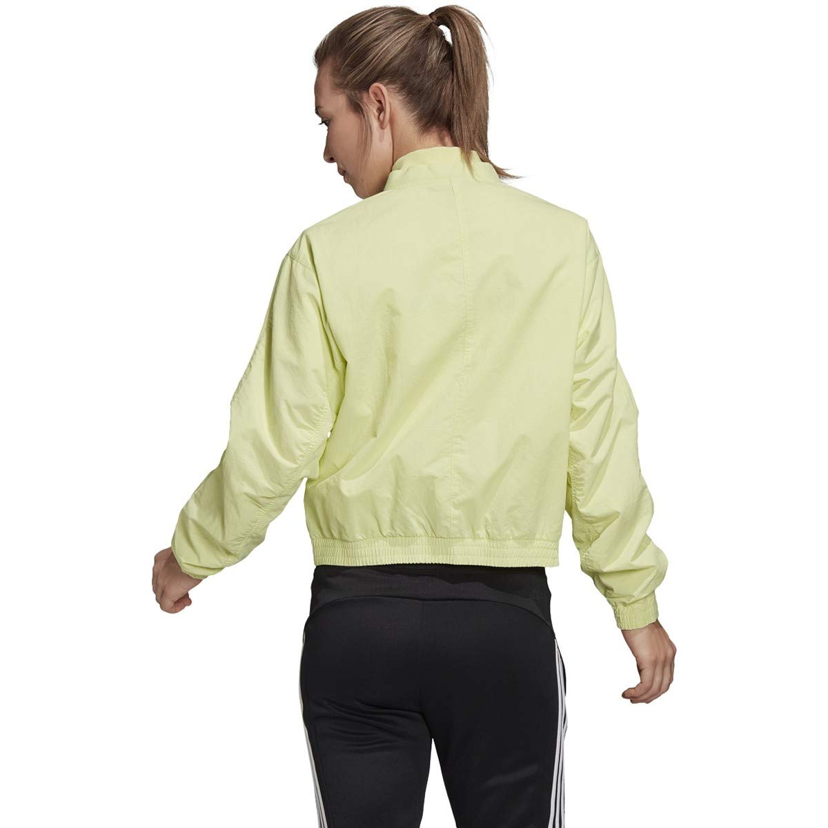 adidas Women's Woven Bomber Jacket Legacy Purple Large