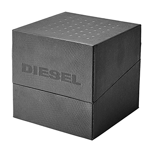 Diesel Men's 59mm Mega Chief Quartz Stainless Steel Chronograph Watch, Color: Black (Model: DZ4318)