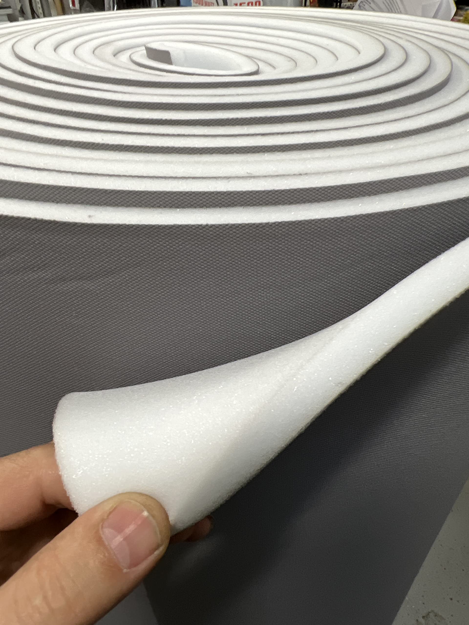 BayTrim Sew Foam Padding W/Scrim Backing 54" Wide Sold PER Yard (1/2" (0.5"))