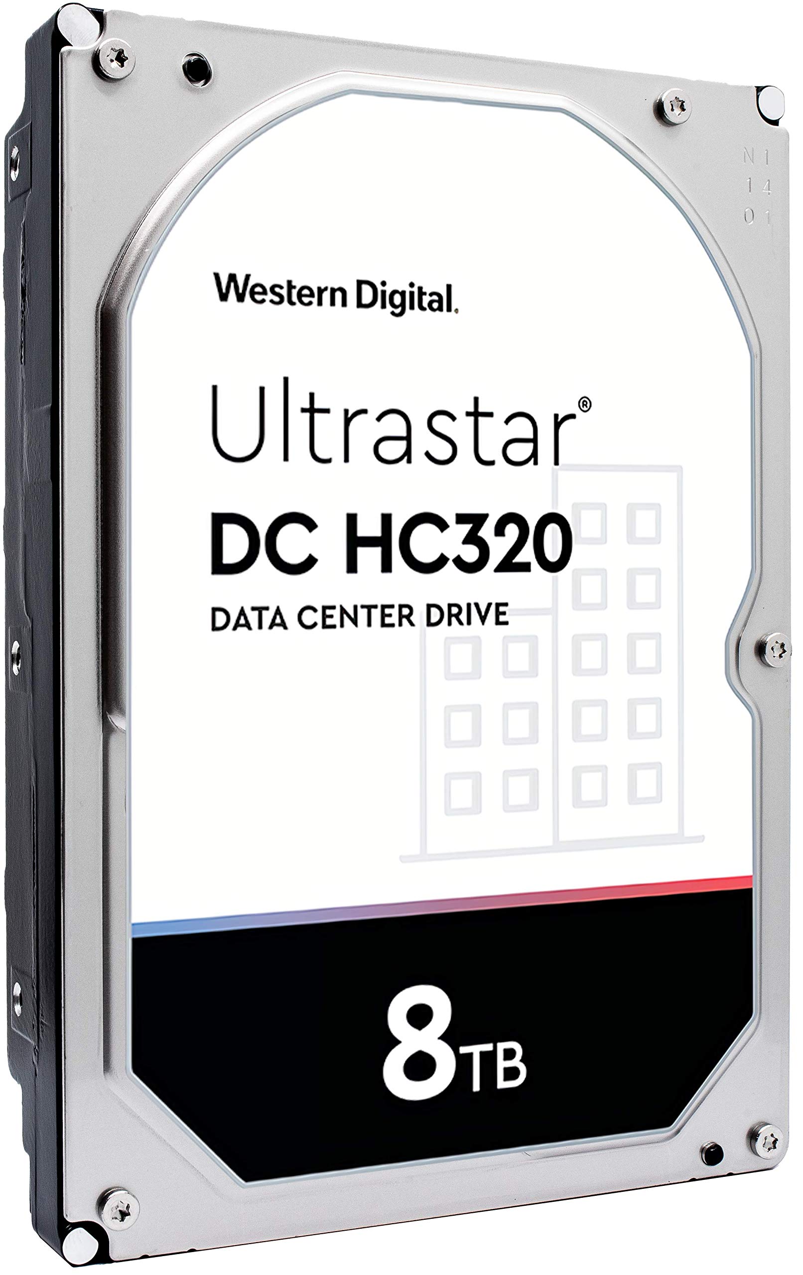 HGST WD Ultrastar DC HC320 8TB 7200 RPM SATA 6Gb/s 3.5-Inch Enterprise Hard Drive (HUS728T8TALE6L4)