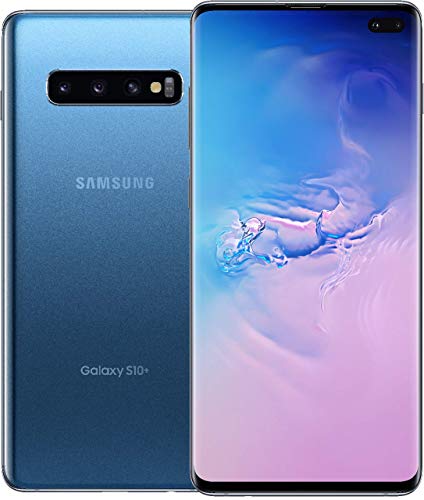 Samsung Galaxy Cellphone - S10+ - 128GB Sprint (Prism Blue) (Renewed)