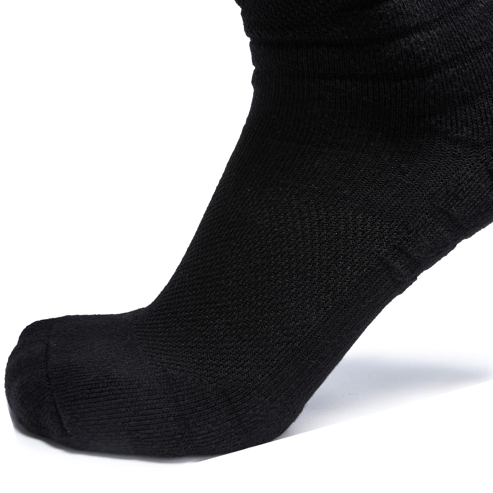 AK SOK Two Pairs Extra Long Football Socks,Men's Athletic Socks,Tight Sports Socks for Men & Boys (as1, alpha, l, regular, regular, Black)
