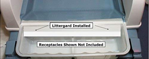 Felineasy Littergard - Eliminates Litter & Waste Under Littermaid Receptacle Junction.