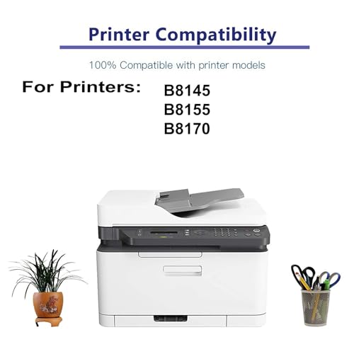 6-Pack Compatible High Capacity 006R01771 Toner Cartridge use for B8145 B8155 B8170 Printer (Black)