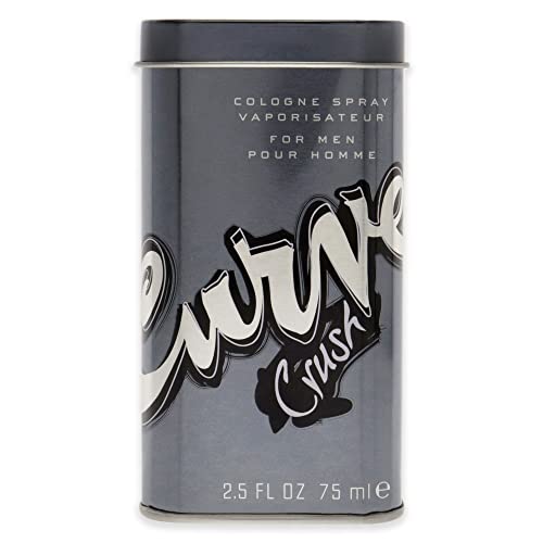 Curve Men's Cologne Fragrance Spray, Casual Day or Night Scent, Curve Crush, 2.5 Fl Oz