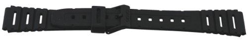 Casio 71604130 watchbands Genuine Factory Replacement Resin Band fits CA-53W-1 CA-61W-1 FT-100W-1 W-520U-1 W-720-1 W-720G-9