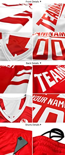 Custom Reversible Basketball Jersey Personalized Printed Name Number Blank Team Sports Uniform for Men/Boy