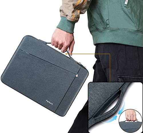 Ferkurn 14 inch Laptop Case Sleeve Compatible with 2021 MacBook Pro A2442 M1 /HP Chromebook x360 Pavilion Stream/Dell Inspiron 14/ Acer ASUS ThinkPad Chromebook 3 Ideapad Samsung Chromebook Go