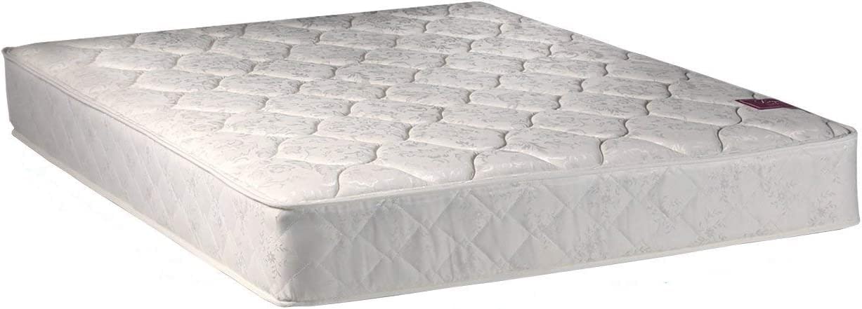 Dream Solutions USA American Legacy Medium Firm Innerspring Full XL Mattress Only with Mattress Cover Protector Included - Fully Assembled, Orthopedic, Spine Support and Longlasting Comfort