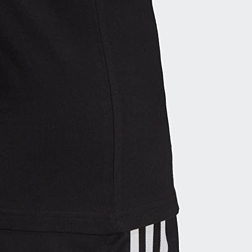 adidas Women's Soccer Logo Tee, Black, X-Small