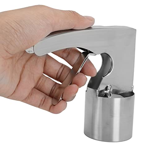Cylinder Ice Cream Scoop with Trigger, S304 Stainless Steel Cylinder Adjustable Thickness Old Time Ice Cream Scooper Ergonomic Design