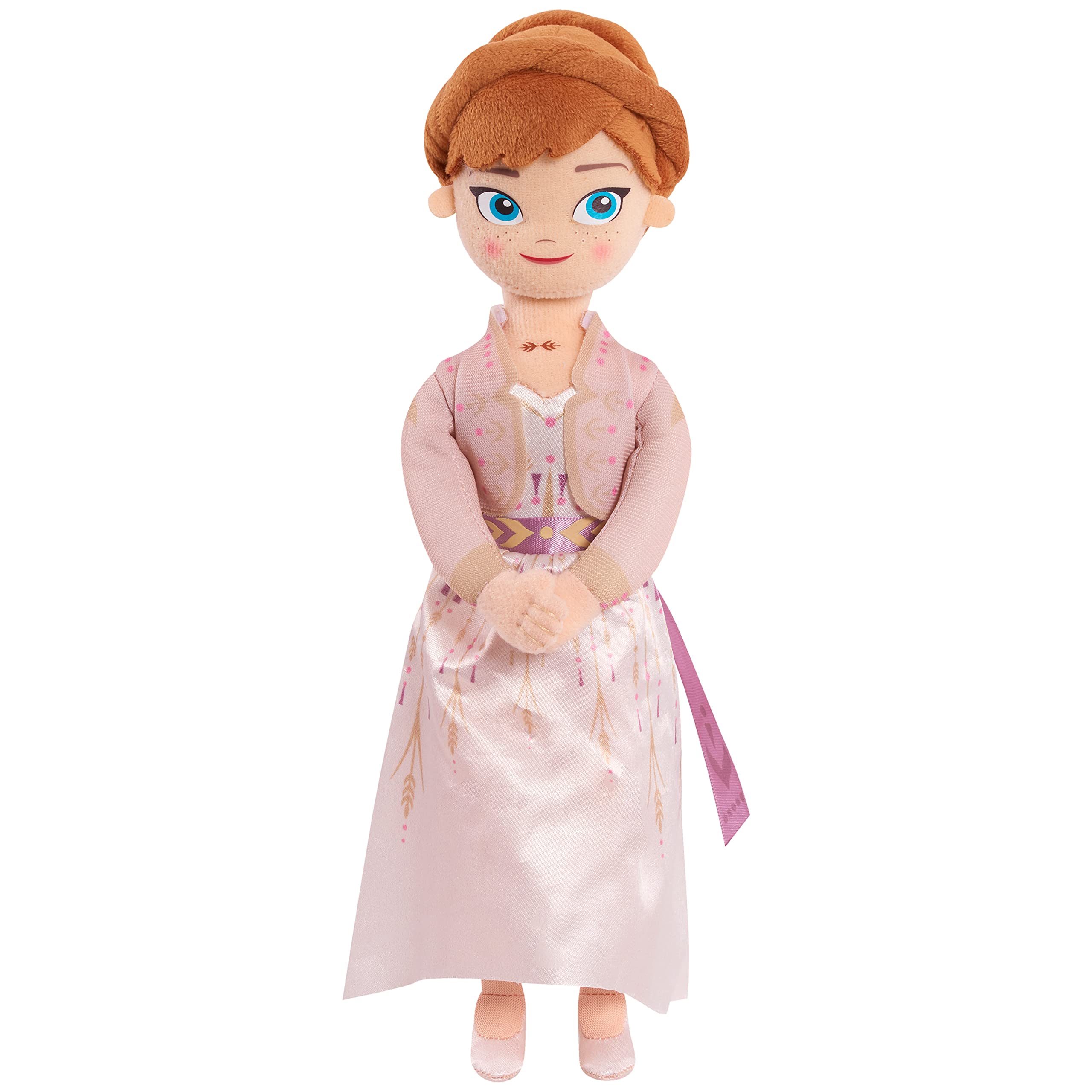 Disney’s Frozen 2 10-inch Small Plush Anna, Officially Licensed Kids Toys for Ages 3 Up by Just Play